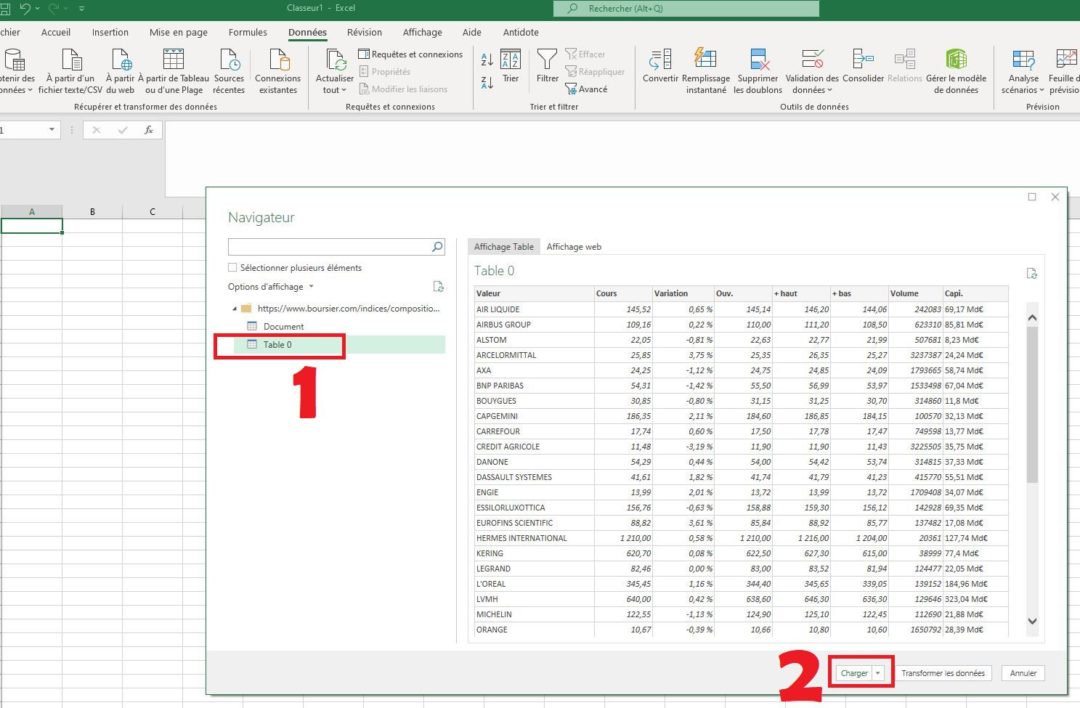 Importer Cours de Bourse dans Excel 💰 [TUTORIEL VIDÉO] 💰
