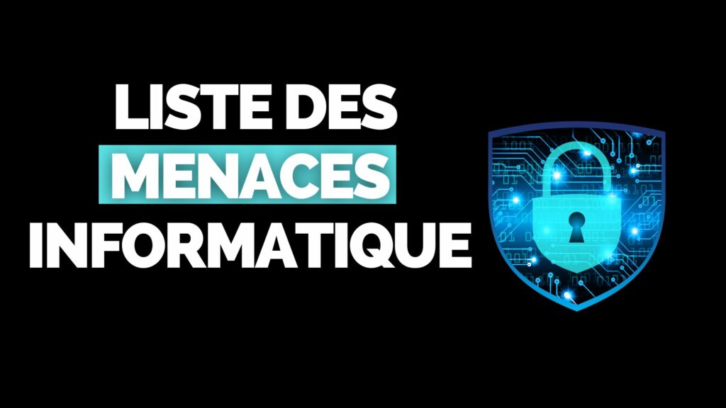 Les principales menaces informatiques - Liste et présentation