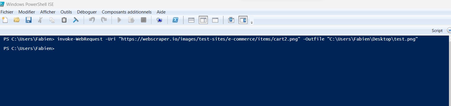Télécharger une Image en PowerShell [WEBSCRAPING]