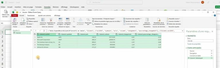 Importer / Ouvrir un Fichier JSON dans Excel | API & PC local