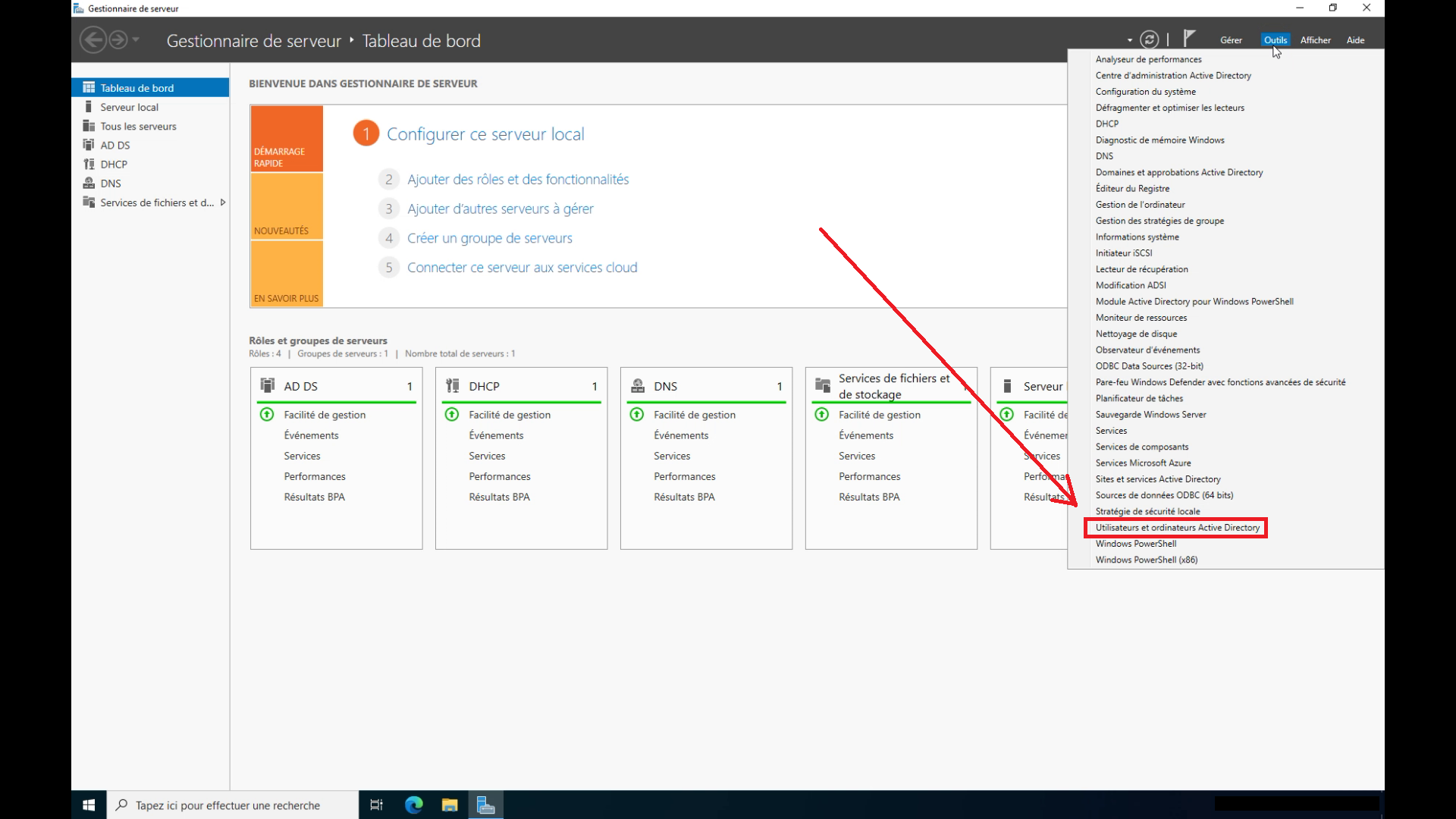 Créer Un Groupe Utilisateurs Dans Active Directory Tutoriel