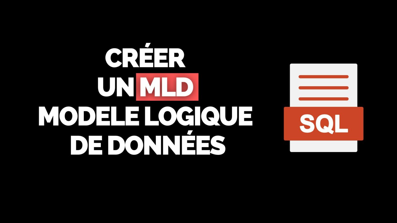 SQL - Les Principales Commandes de Base [MEMO]